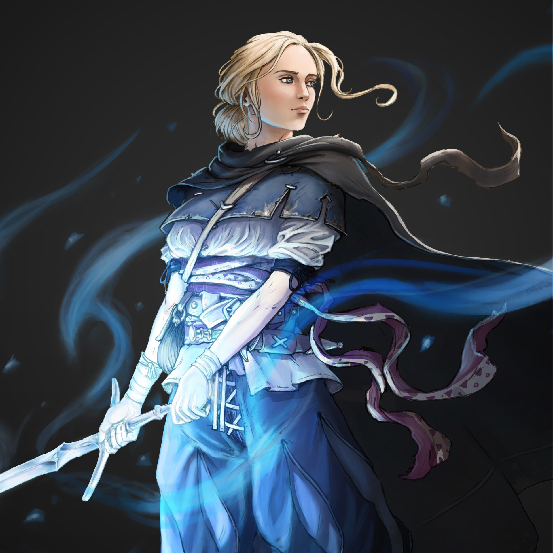 ArtStation - The Girl - Personal Project