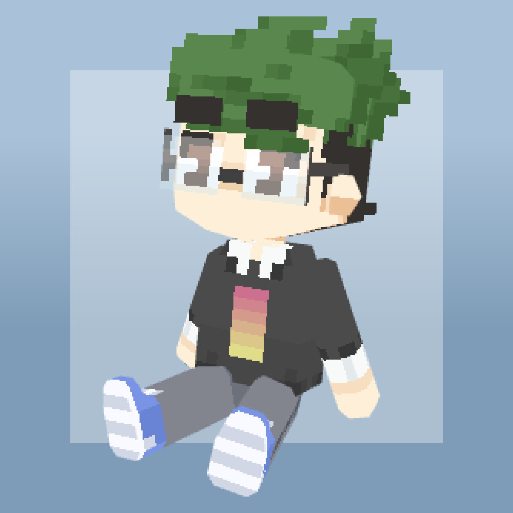 ArtStation - Lowpoly Pixel Avatar