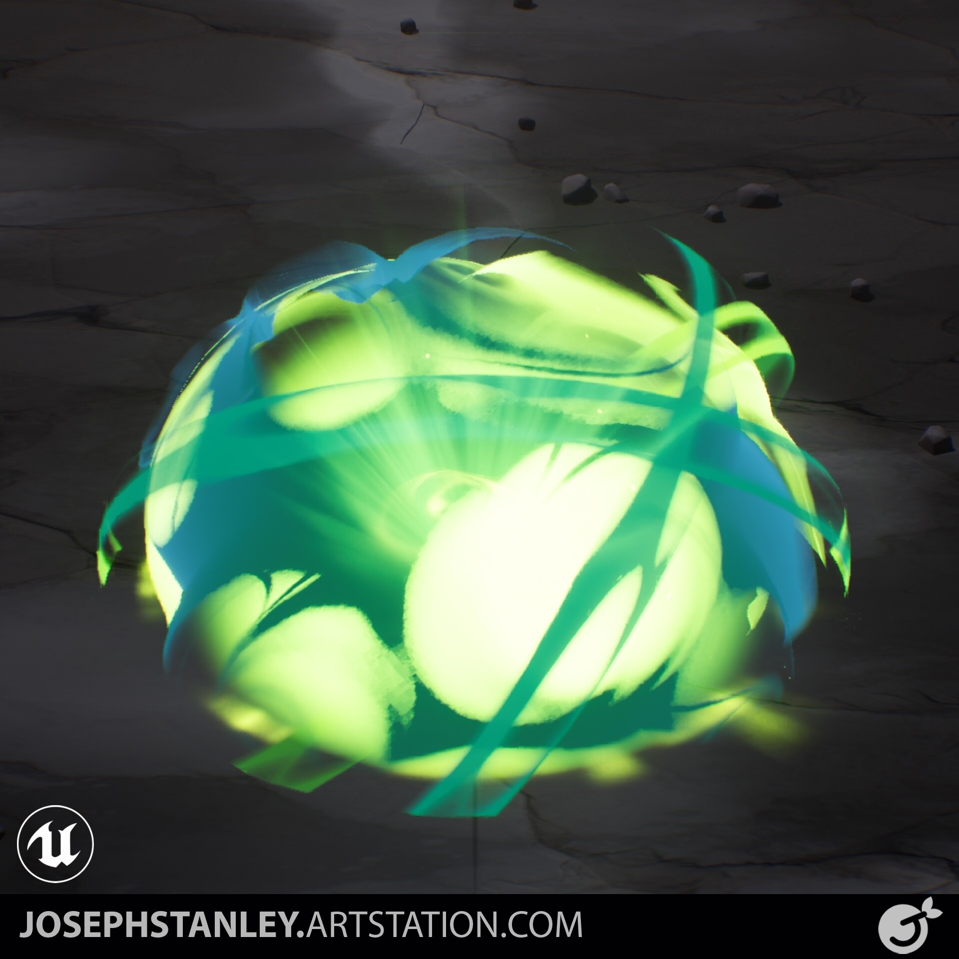 ArtStation - Wispy Burst VFX