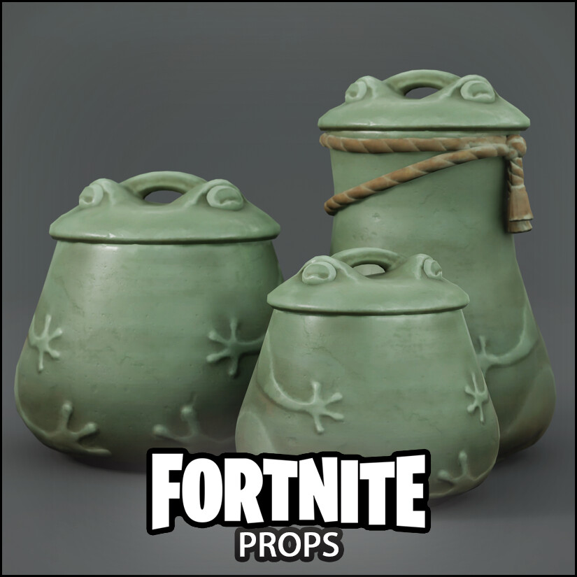 ArtStation - Fortnite Chapter 6 Props