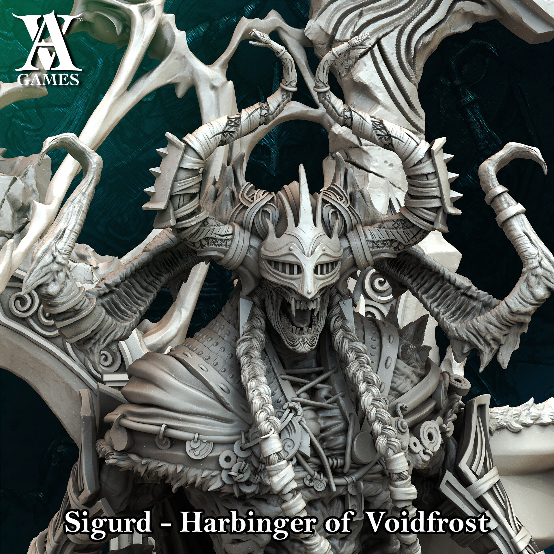 ArtStation - Sigurd - Harbinger of Voidfrost
