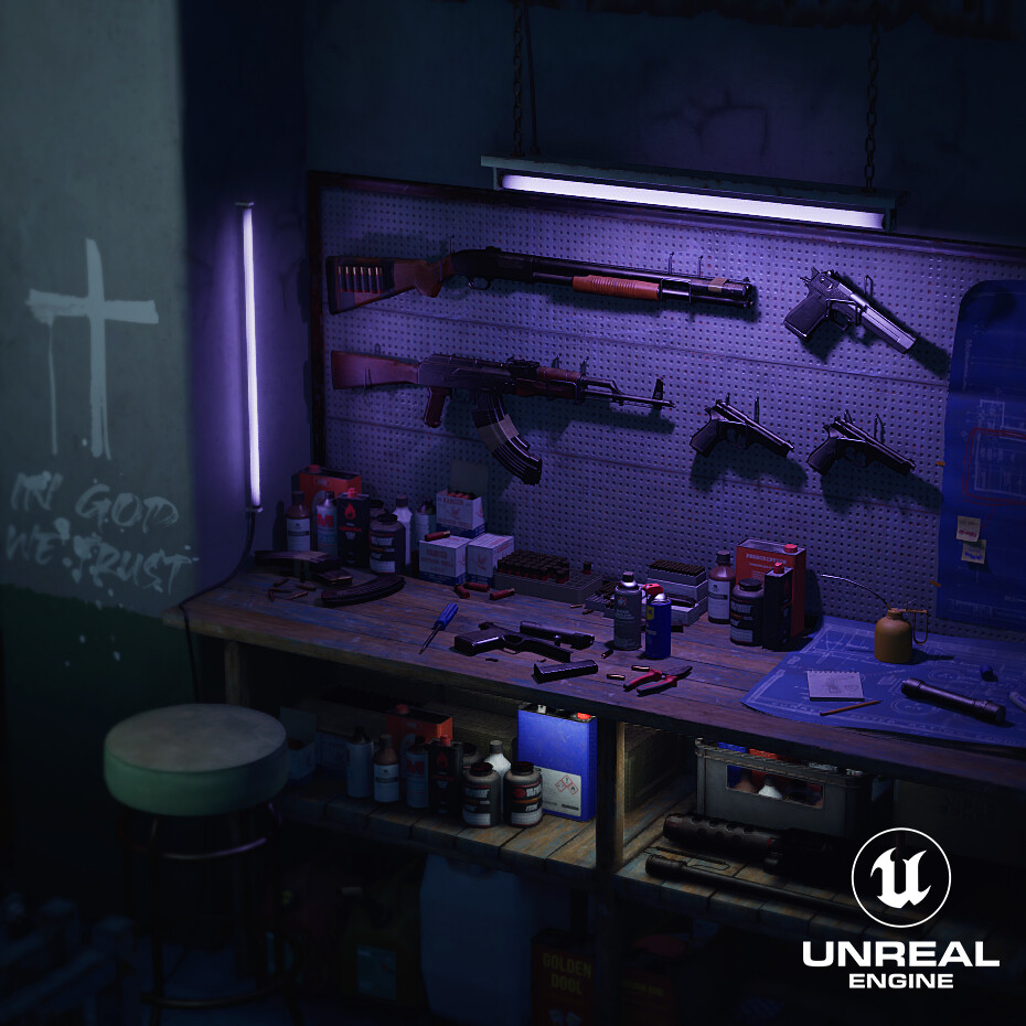 ArtStation - Safehouse - Relight