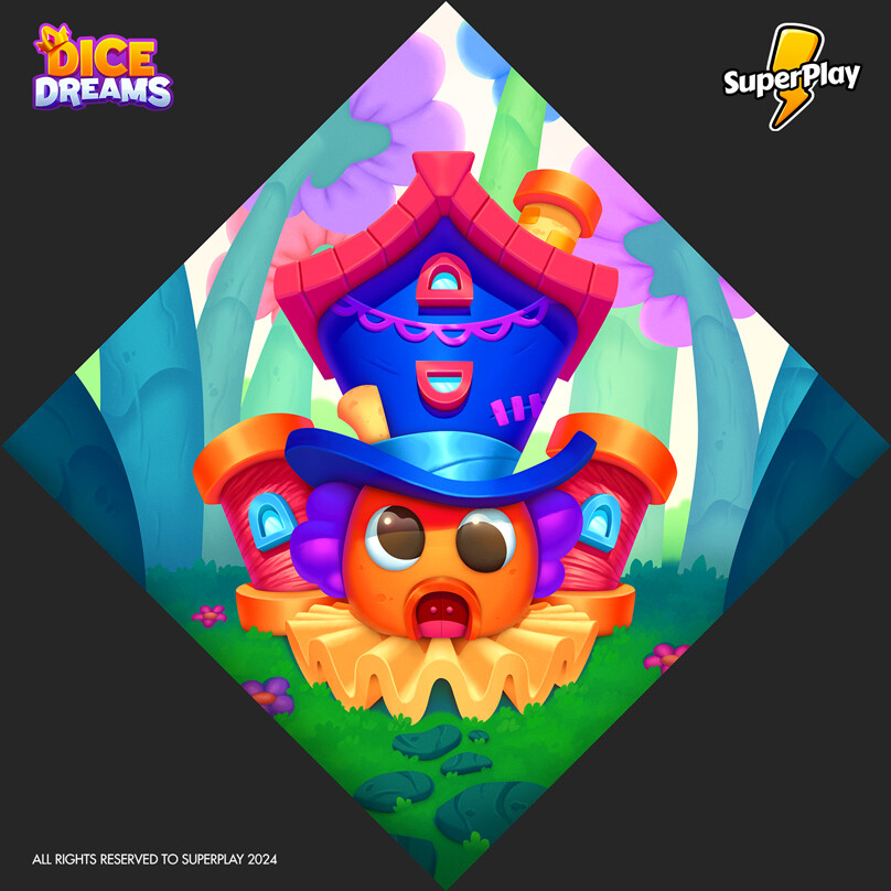 ArtStation - Alice in Wonderland Kingdom 2 - Dice Dreams