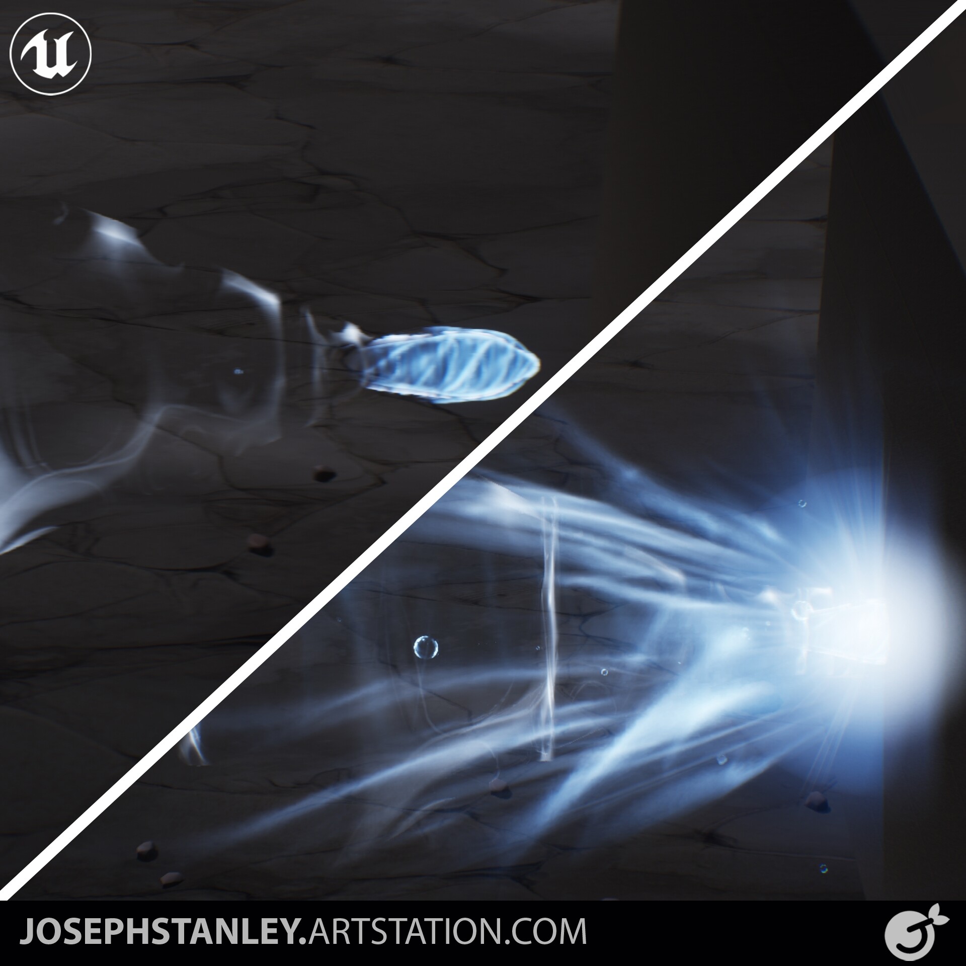 ArtStation - Water Projectile Effect