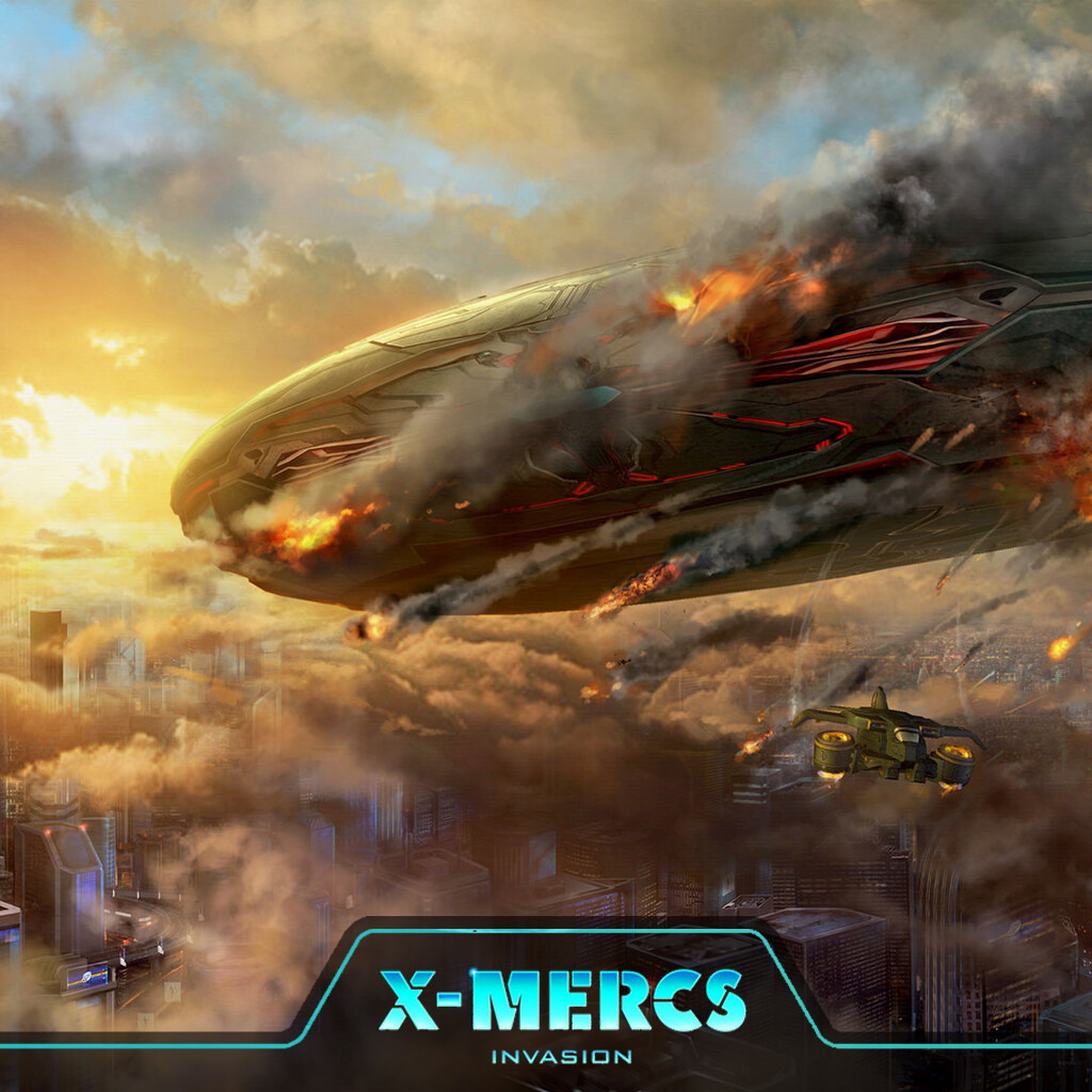 ArtStation - X-Mercs: Invasion!