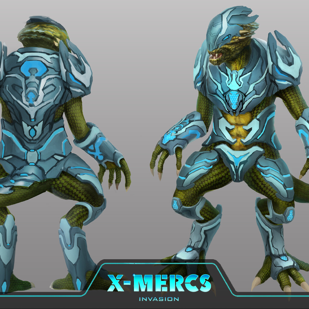 ArtStation - Reptoids