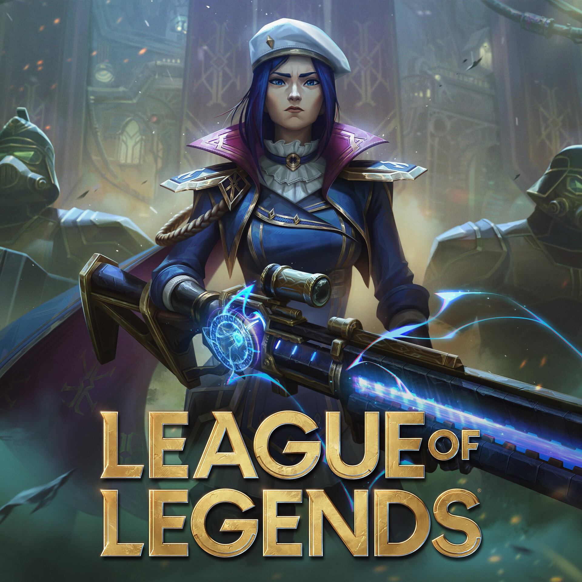 ArtStation - Arcane Commander Caitlyn