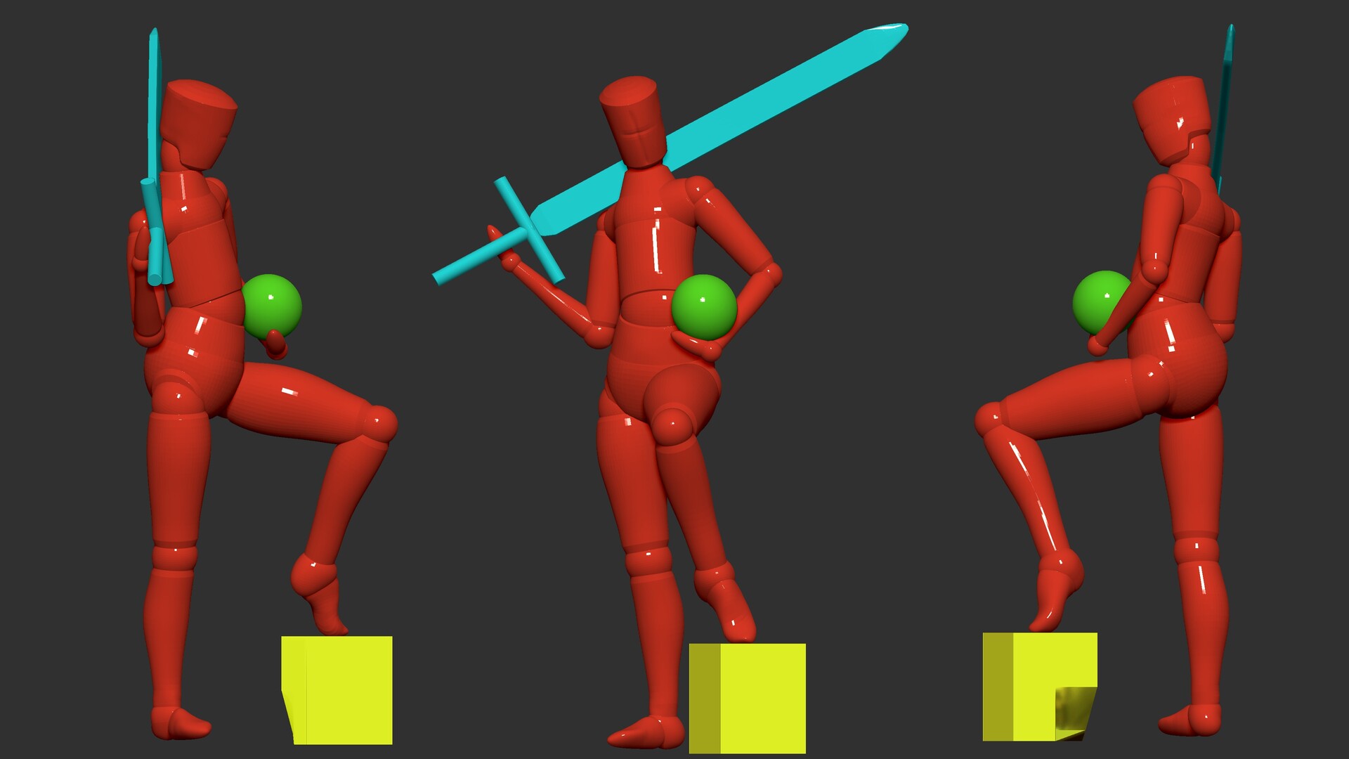 ArtStation - Week 05 - Pose studies