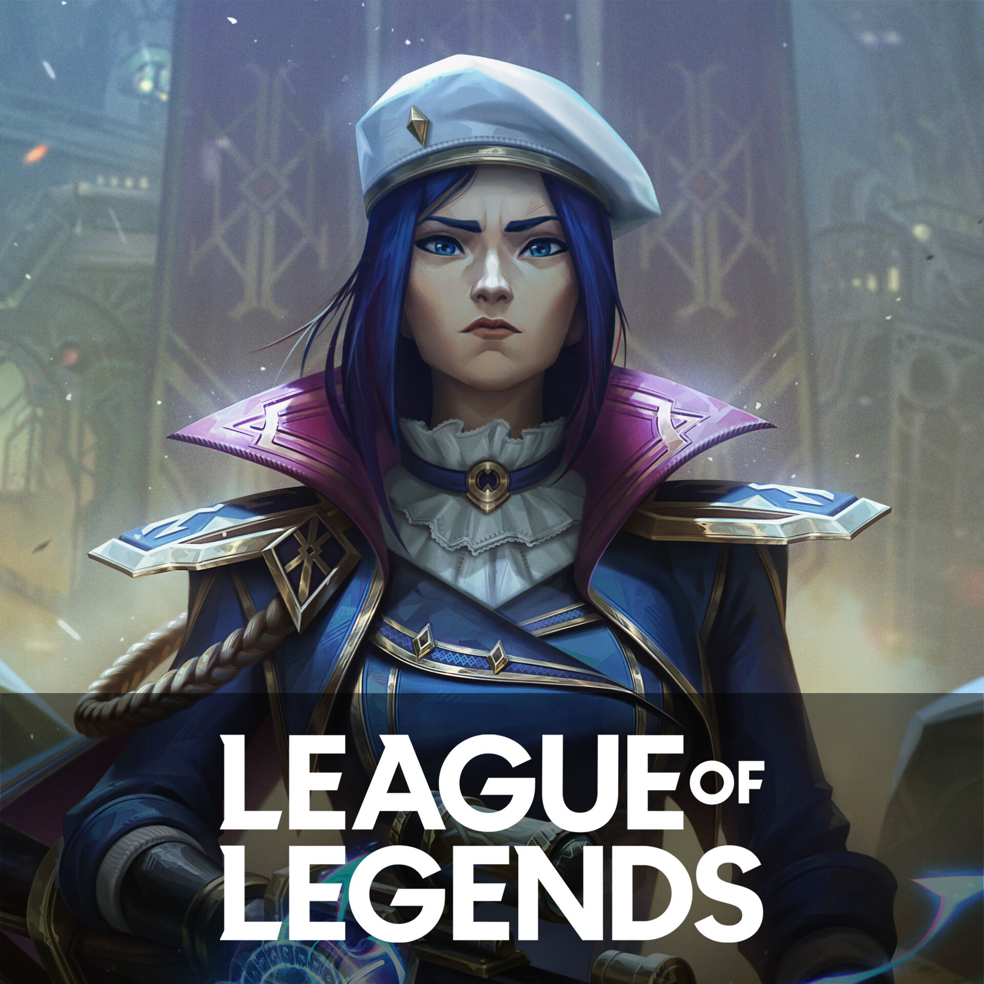 ArtStation - Arcane Commander Caitlyn - League of Legends