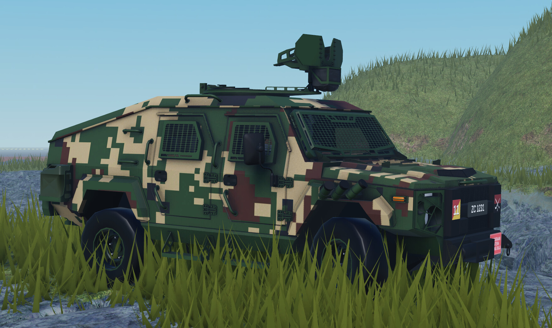 ArtStation - Cendana Auto Armed Tactical Ground Vehicle (ARTAC)