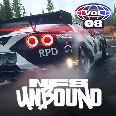 ArtStation - Need for Speed™ Unbound - "Cross' Corvette" Police Livery ...