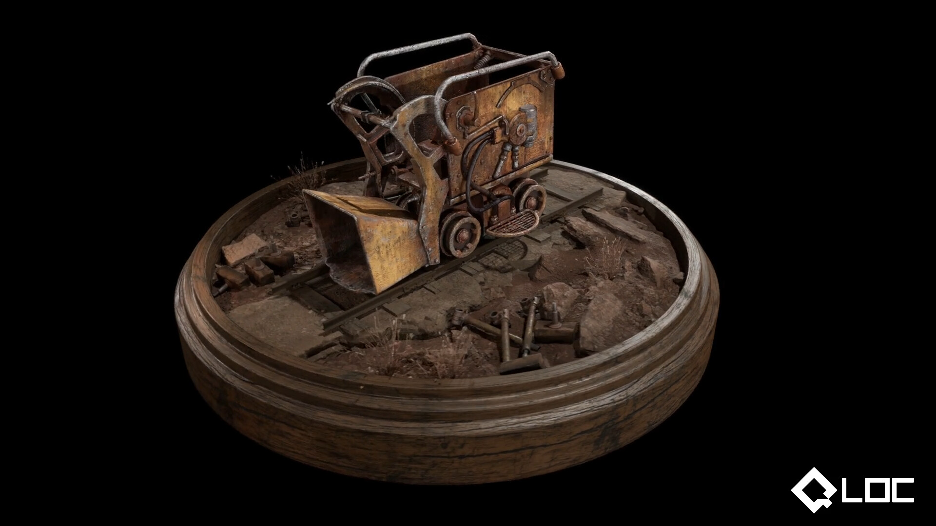 ArtStation - Rocker Shovel Loader