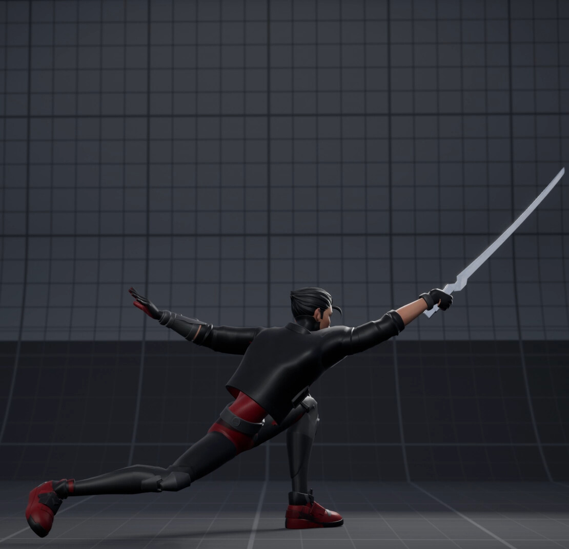 ArtStation - Simple sword attack