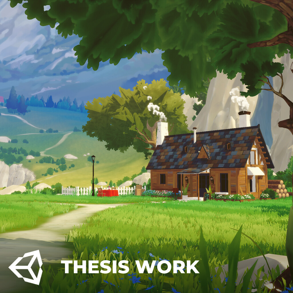 ArtStation - Mountain House - Thesis Work
