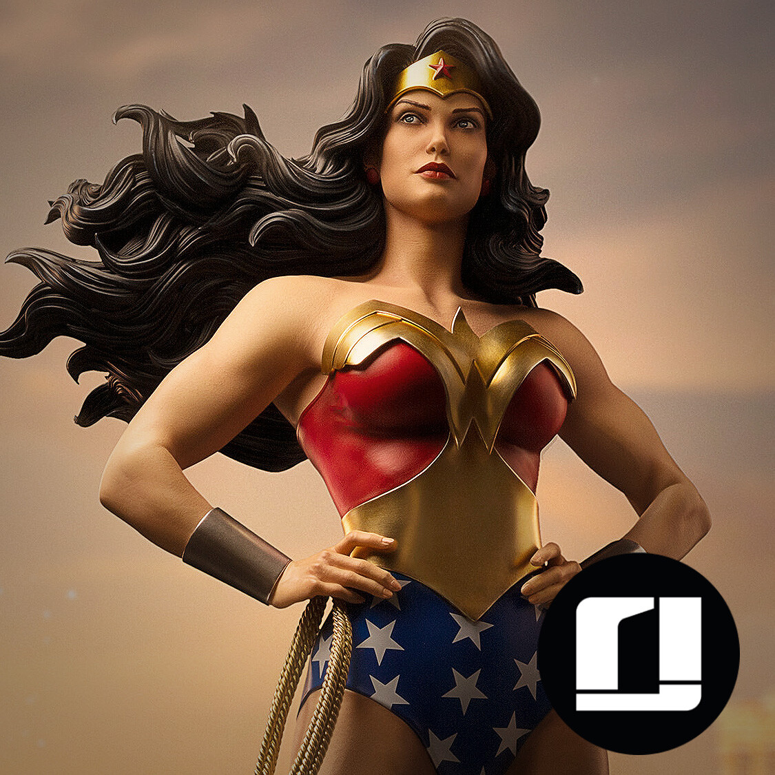 ArtStation - Wonder Woman - DC Trinity - Legacy Replica 1/4 - Iron Studios
