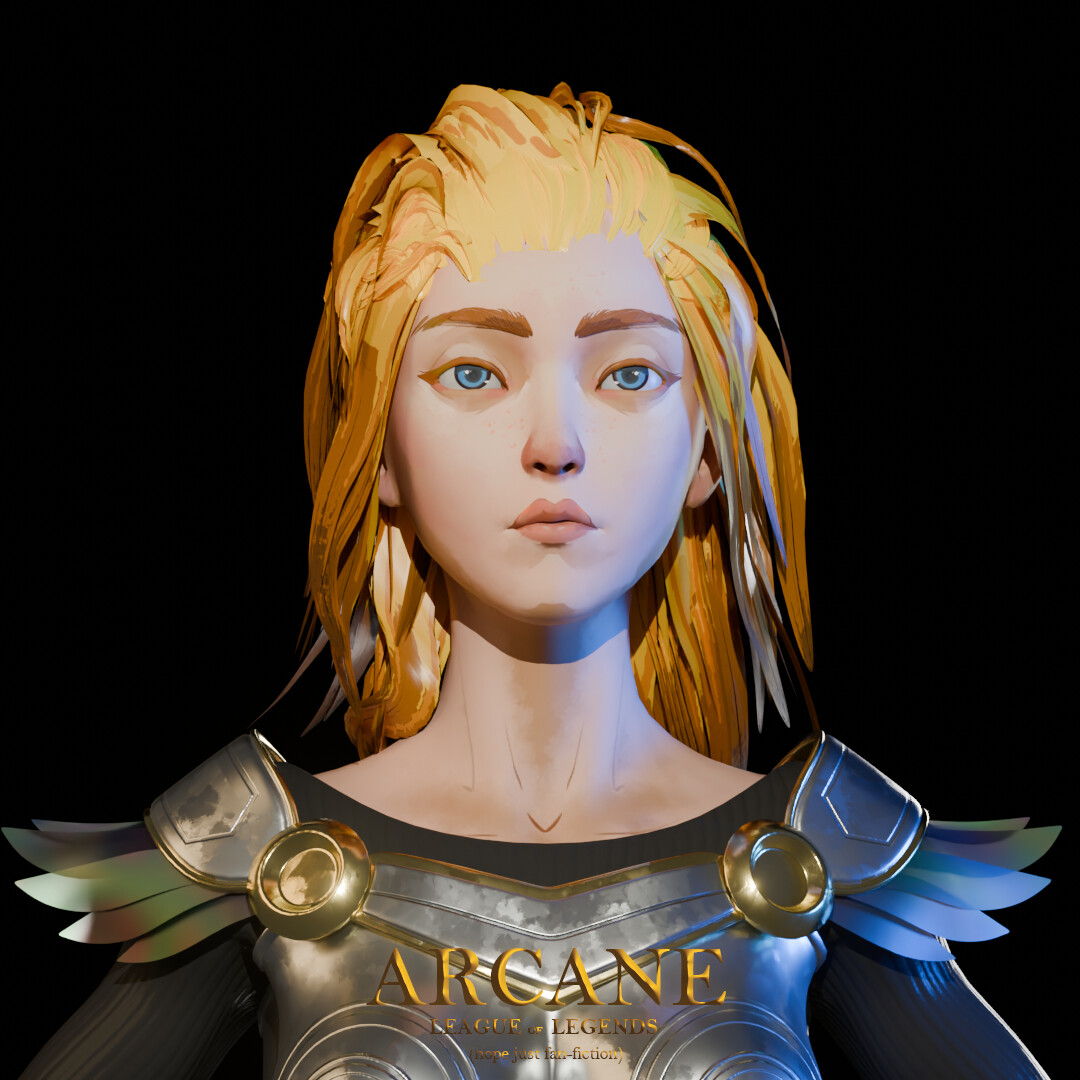 ArtStation - Arcane style of Lux