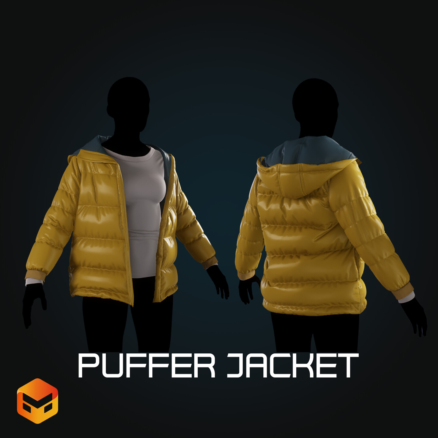 ArtStation - Puffer Jacket