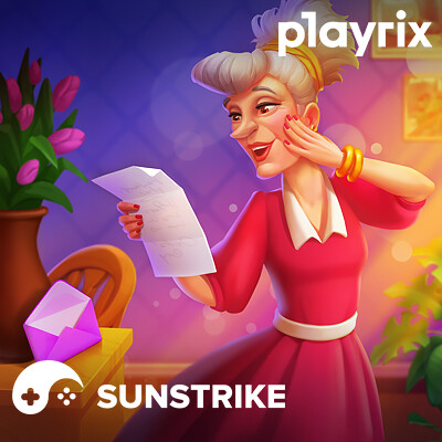 ArtStation - Playrix banners and illustration