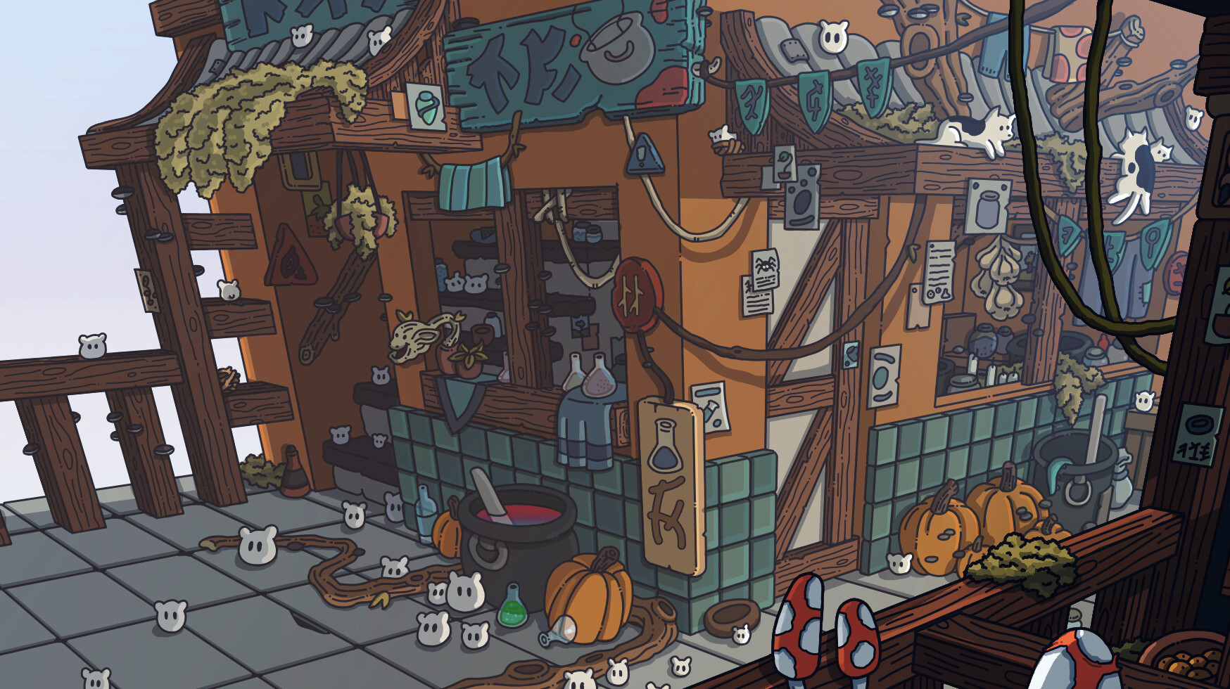 ArtStation - An alleyway - 2024 version