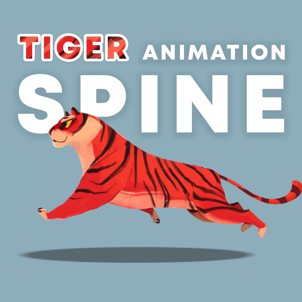 ArtStation - Tiger Animation