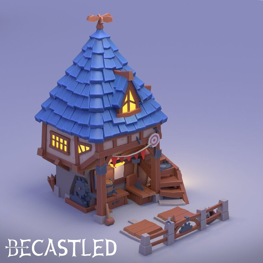 ArtStation - Becastled Trap House