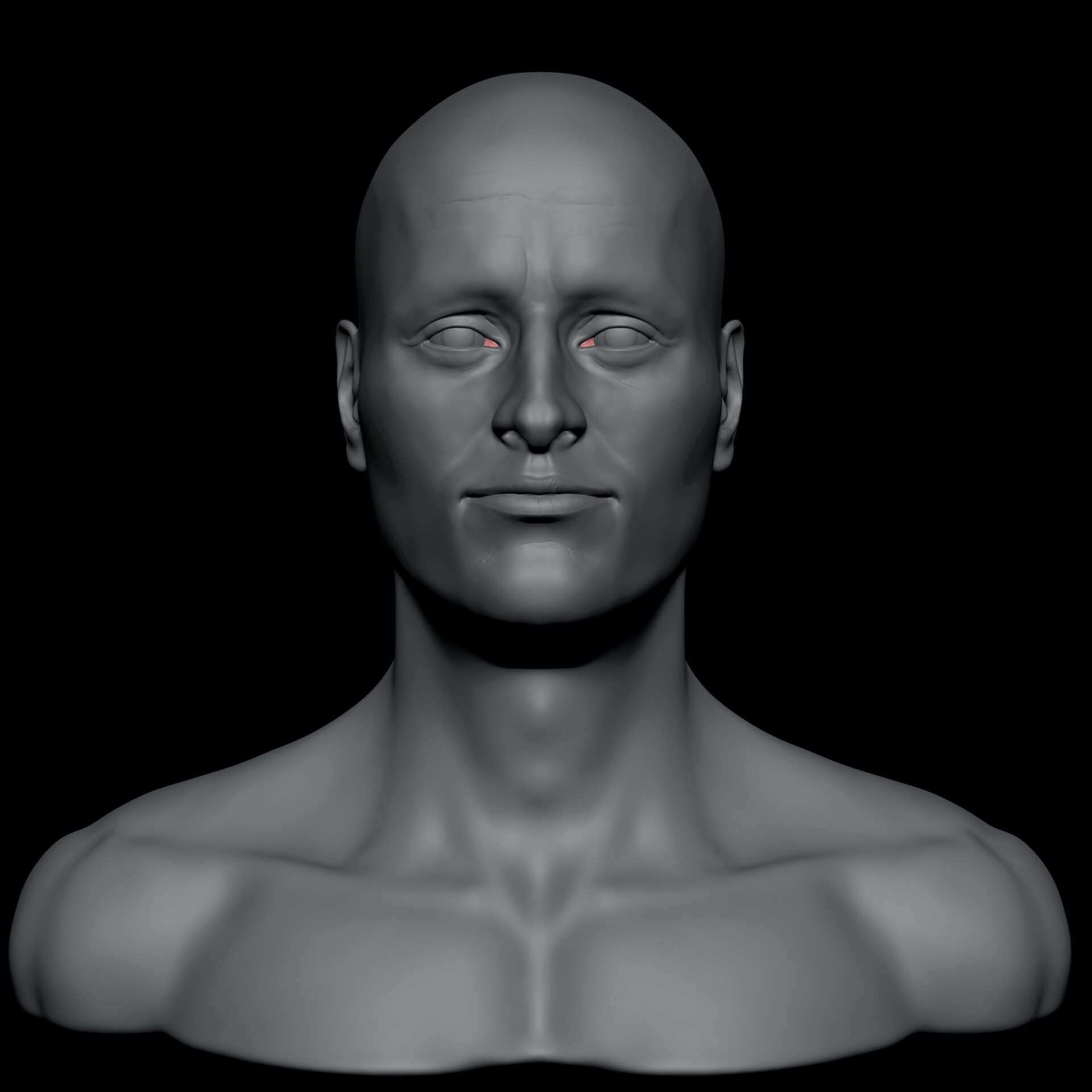 ArtStation - WIP Face Sculpt