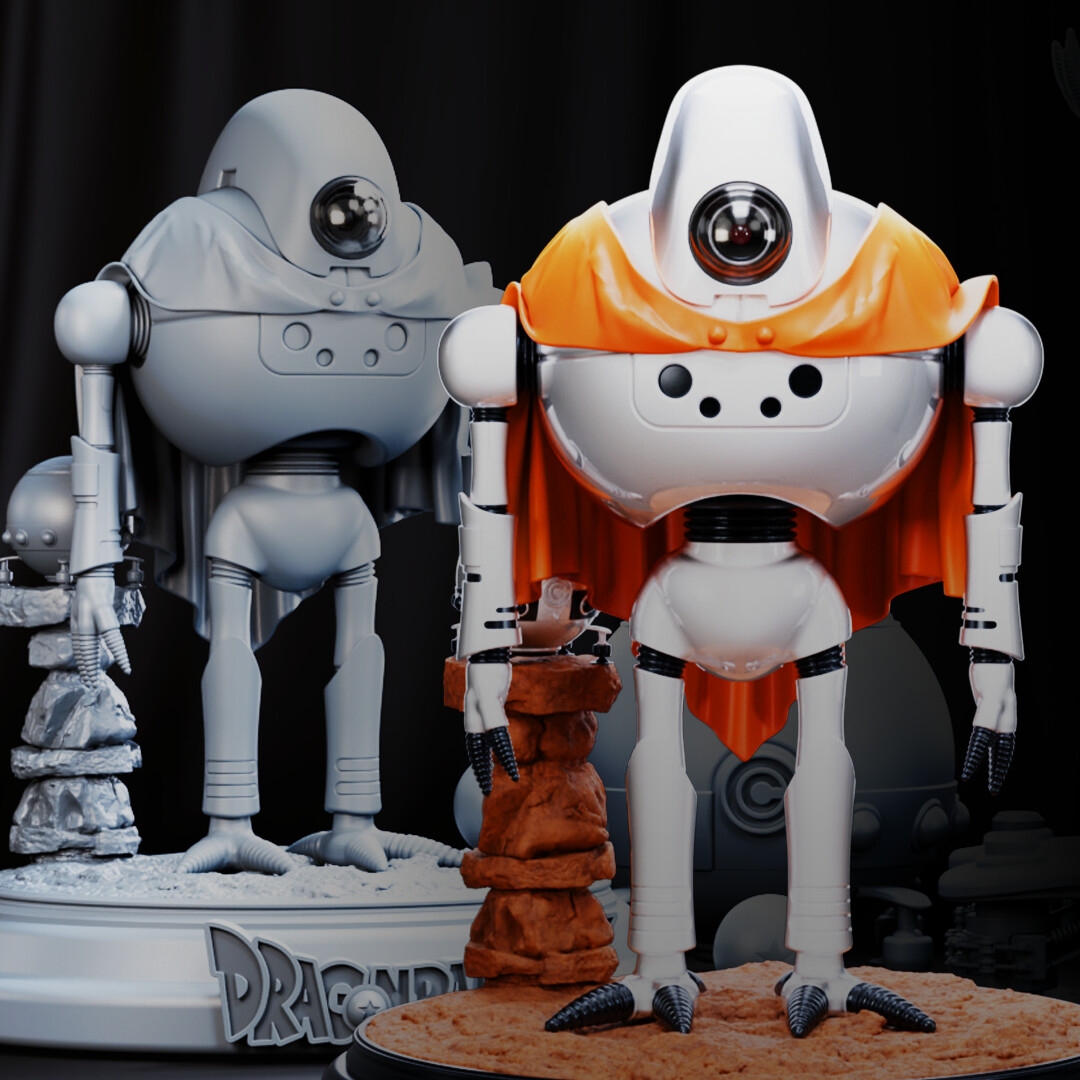 ArtStation - Giru Dragon Ball GT 3D Model