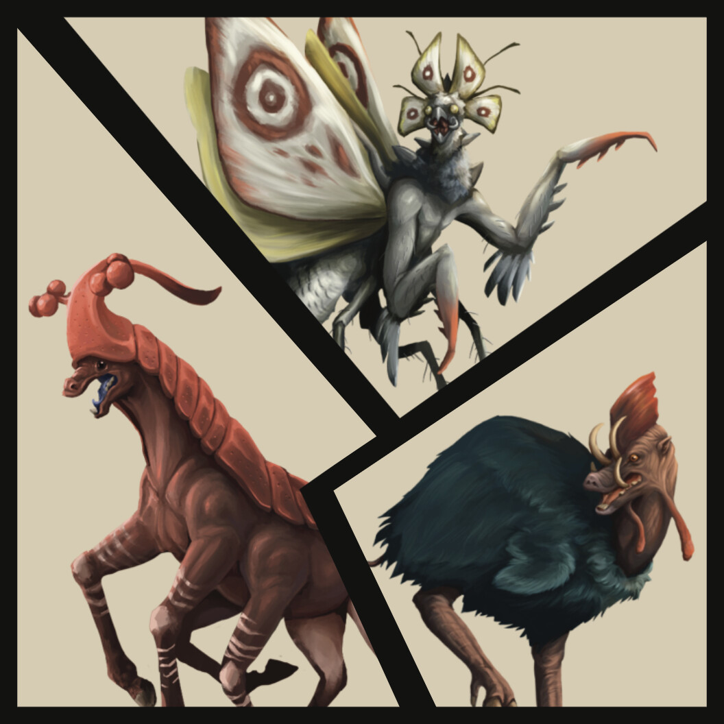 ArtStation - Rainforest Creature Design Project
