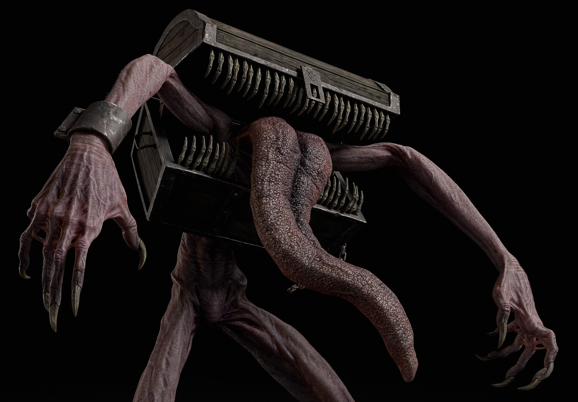 ArtStation - Dark Souls Mimic