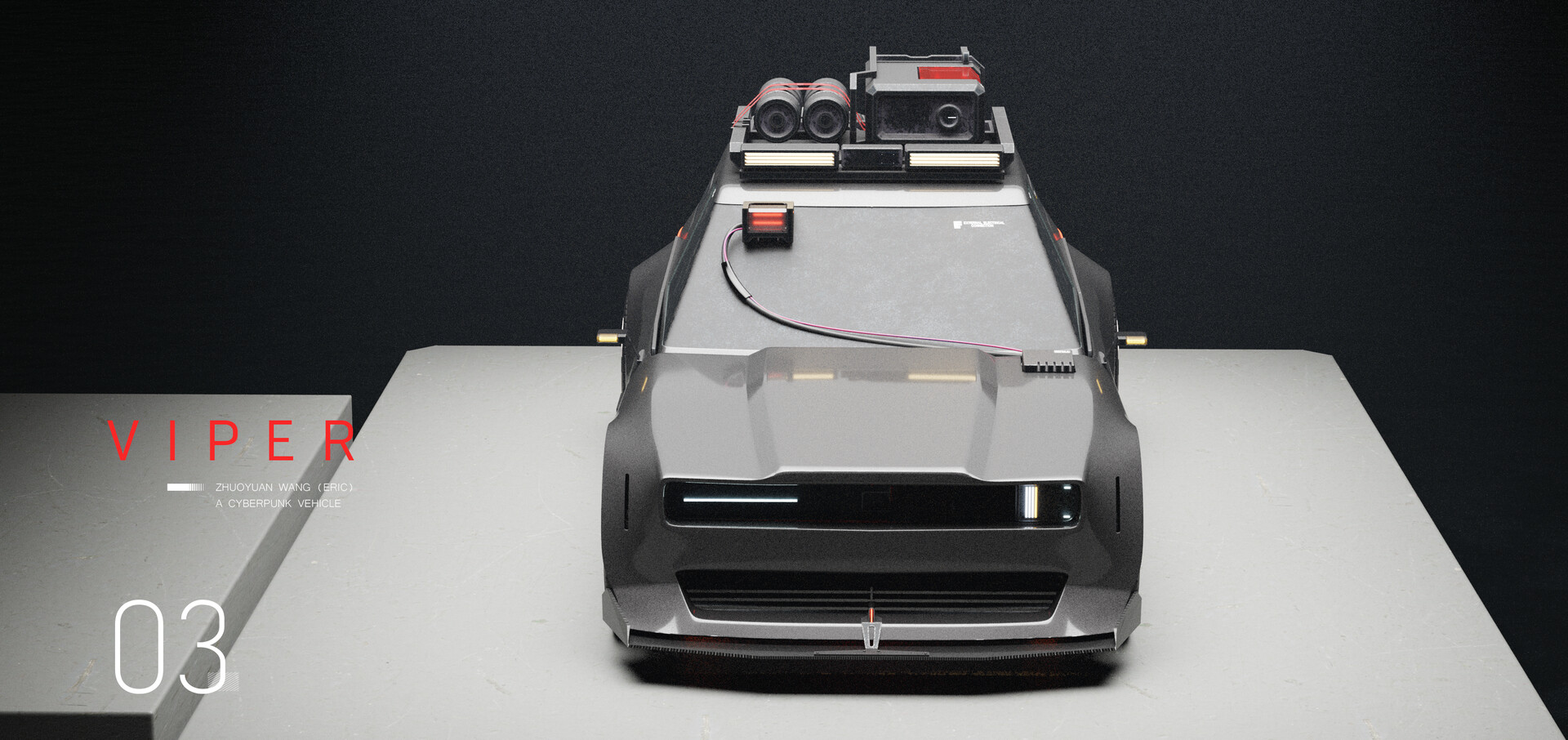 ArtStation - Cyber Rally Car
