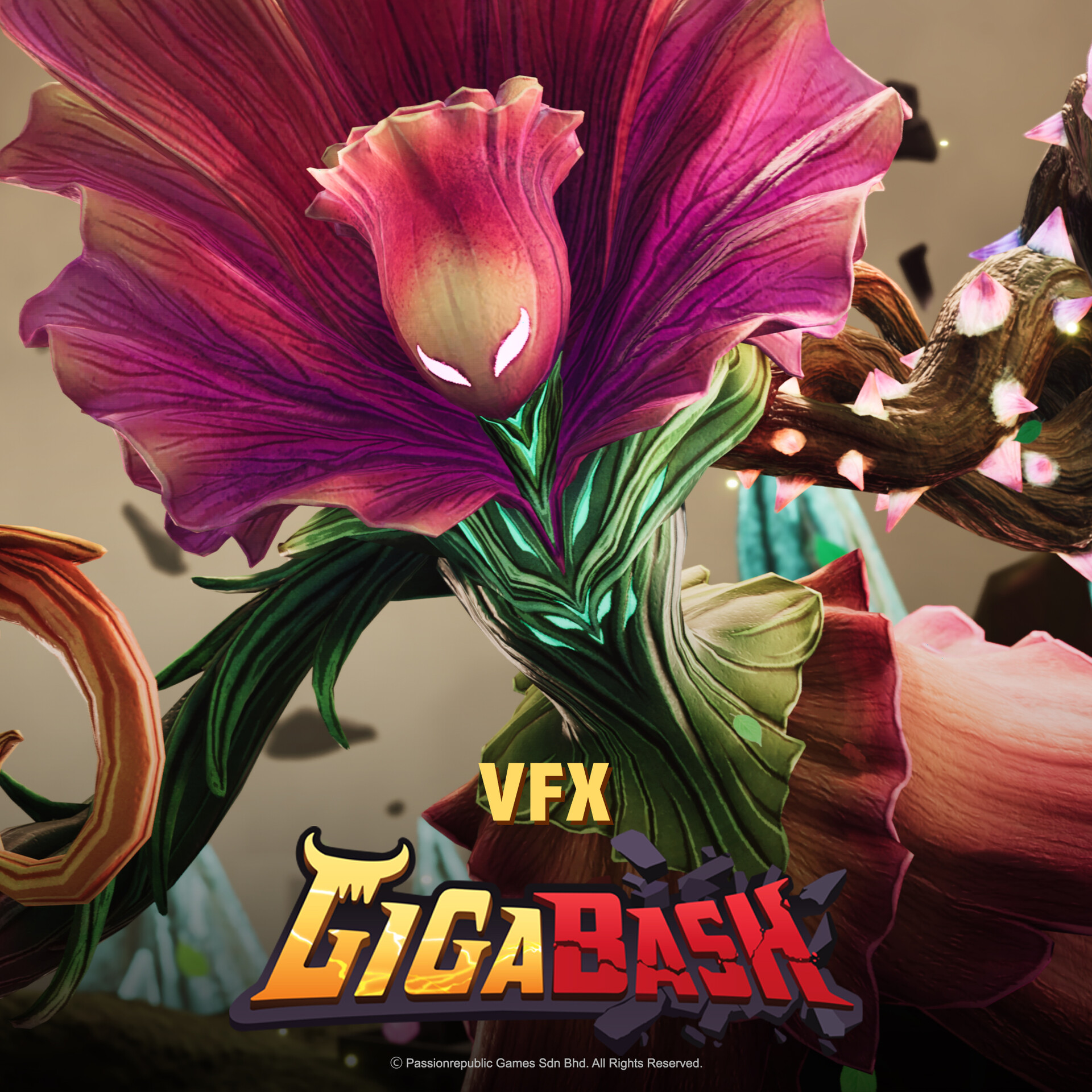 ArtStation - GigaBash: VFX - Rohanna