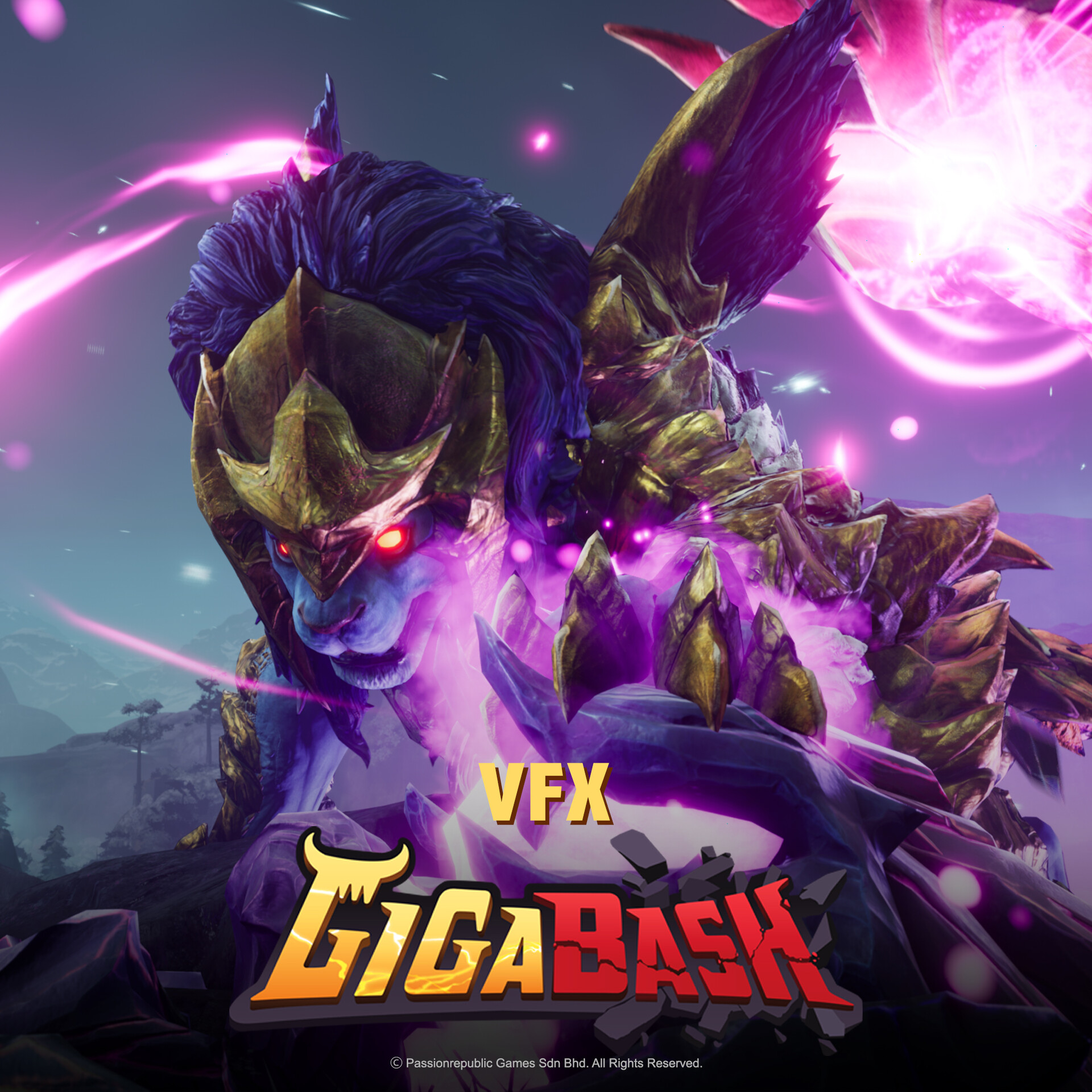 ArtStation - GigaBash: VFX - Balzarr