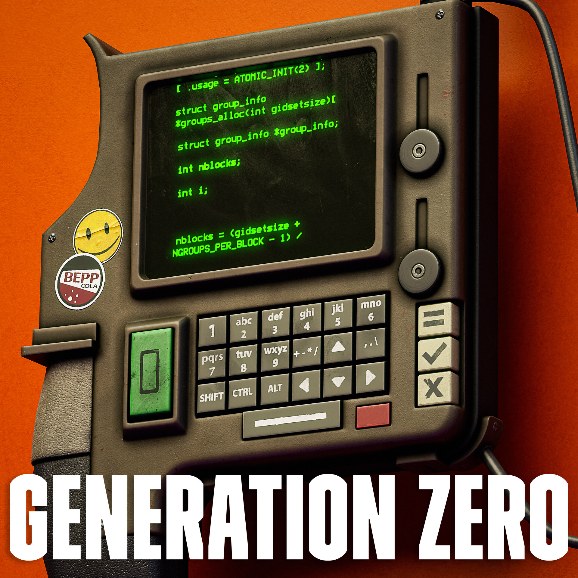 ArtStation - Hacking Device - Generation Zero