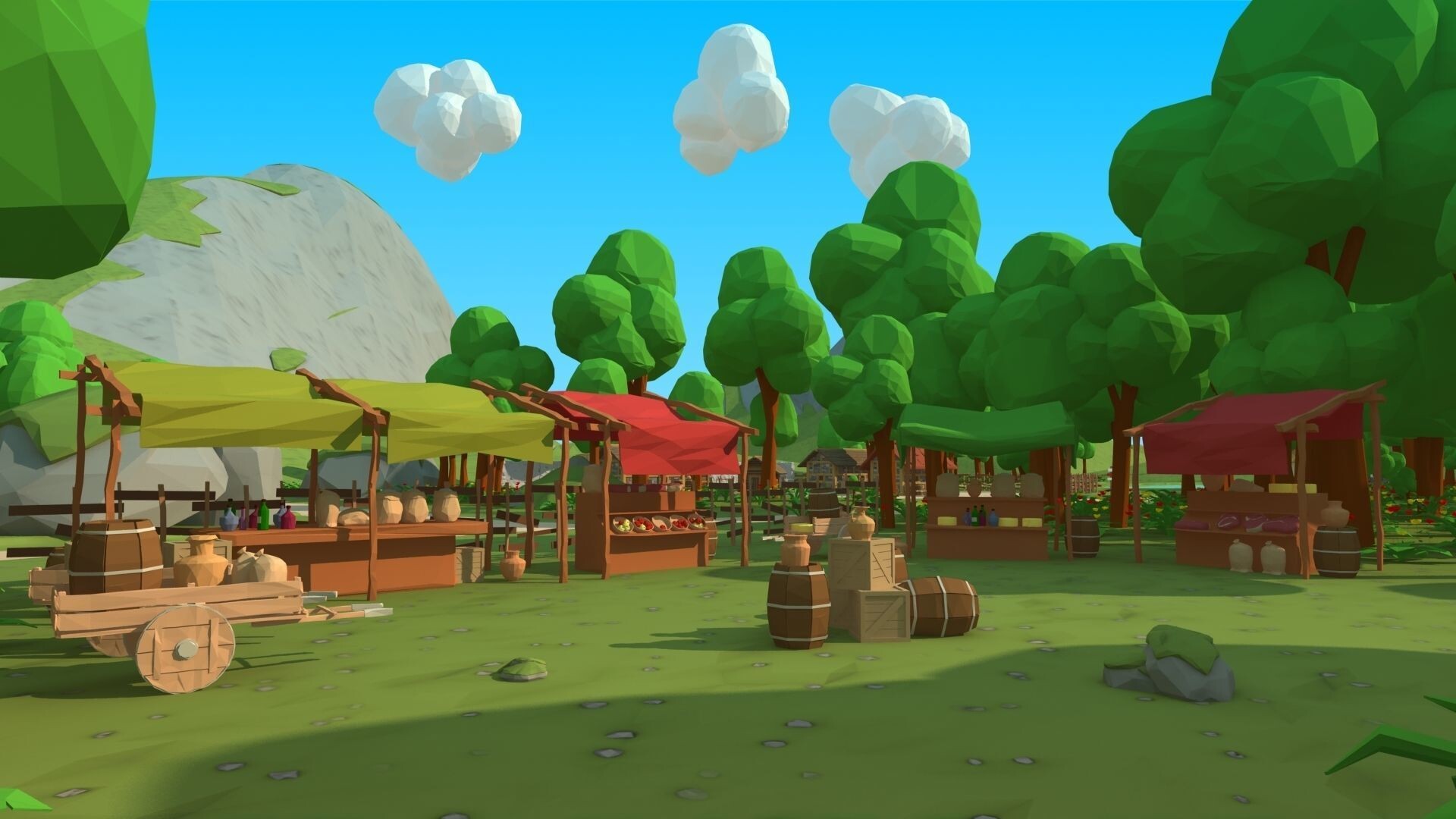 ArtStation - Low-Poly Stylized Models