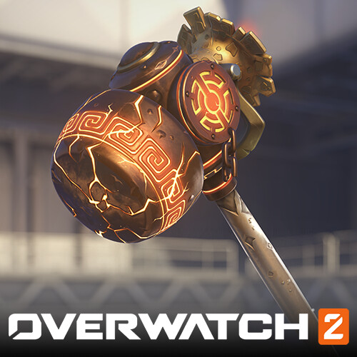 ArtStation - Overwatch 2 - Minotaur Reinhardt Weapon