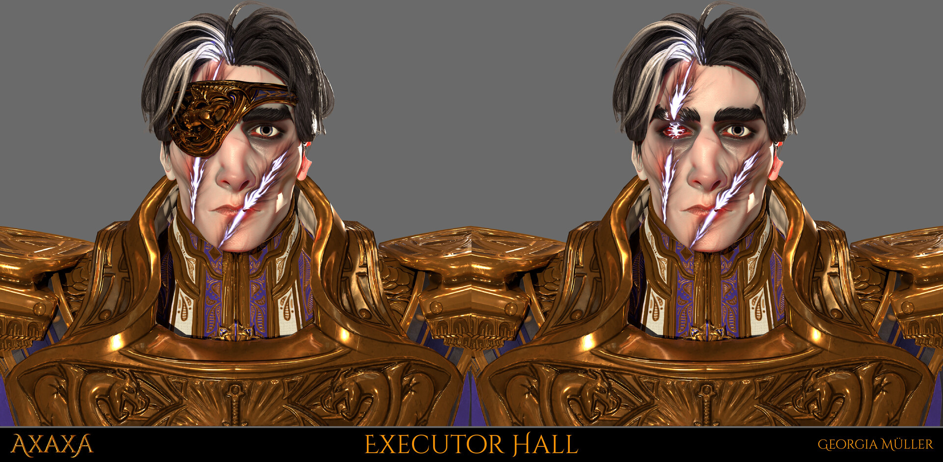 ArtStation - Executor Hall Finished Outfit