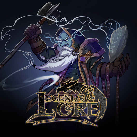 ArtStation - Legends & Lore - Runepriest - Concept Character