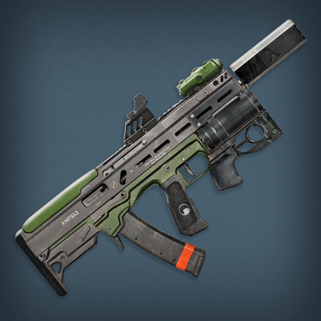 ArtStation - Half-Life: Opposing Force - Weapons Reimagined