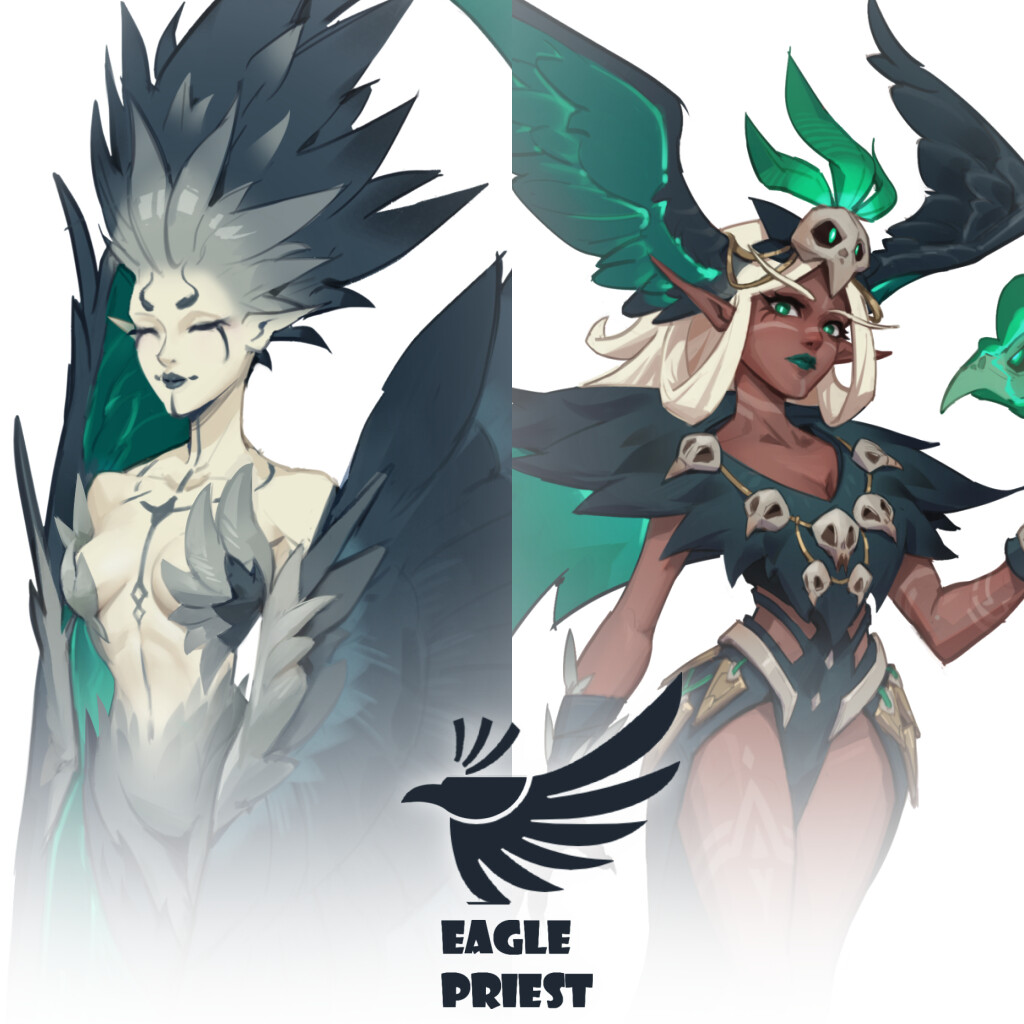 ArtStation - Eagle Priest