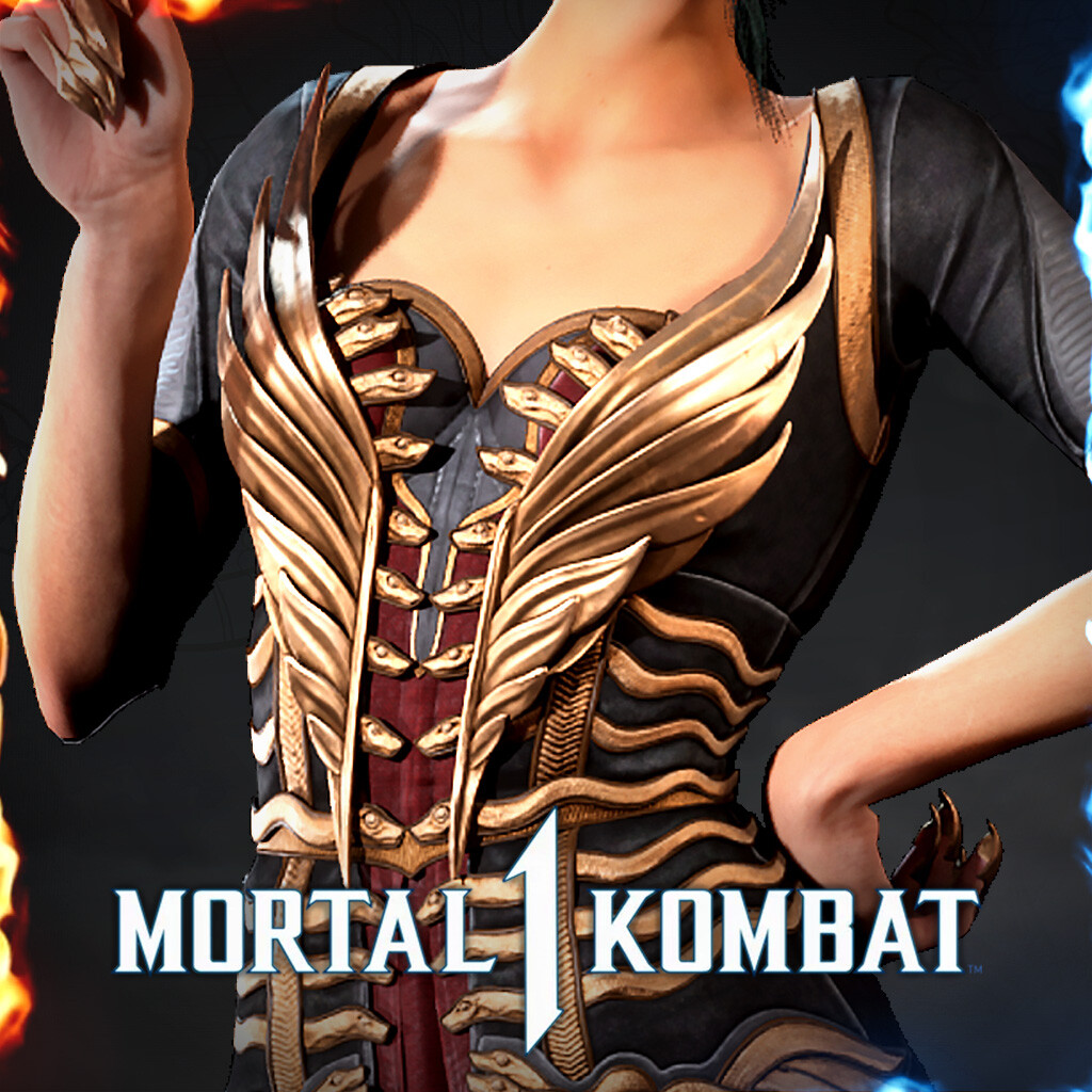 Artstation Kitana Mistress Of Fans