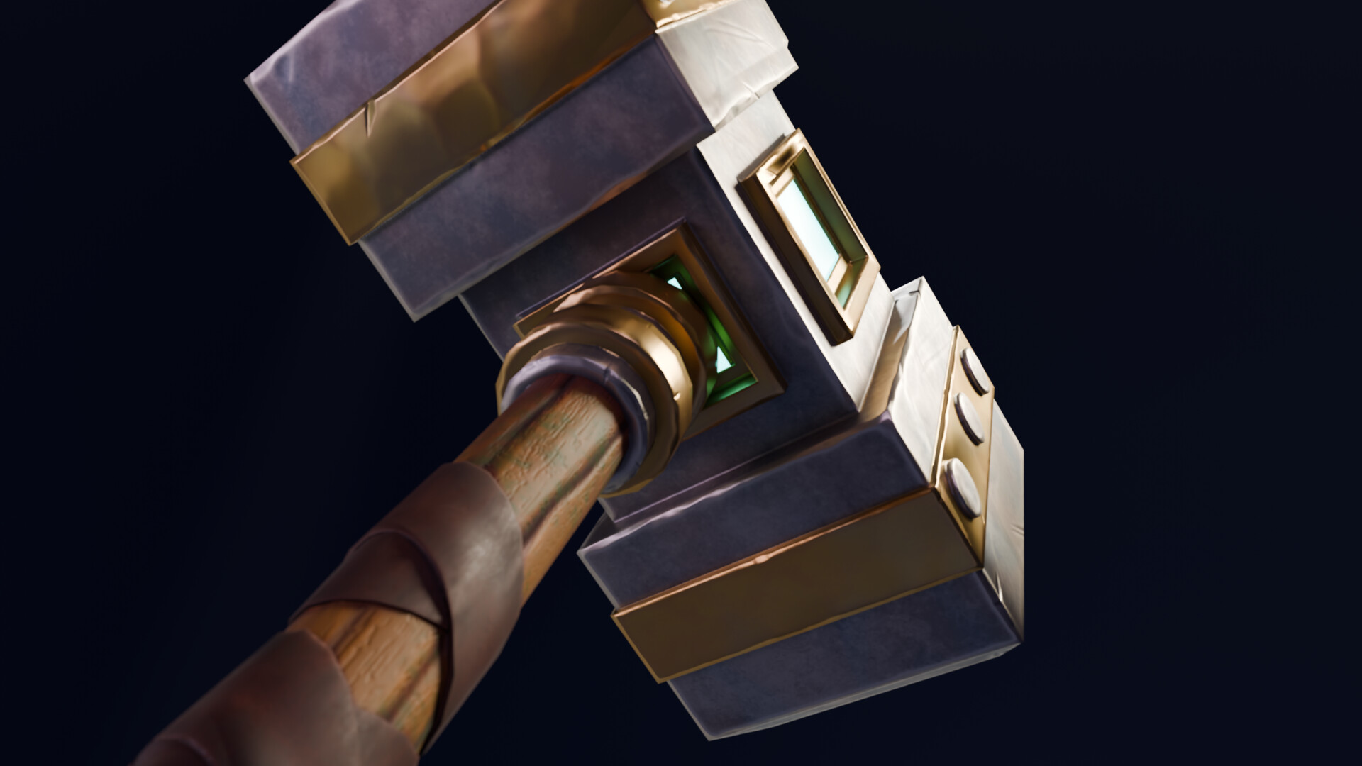 ArtStation - Hammer Weapon