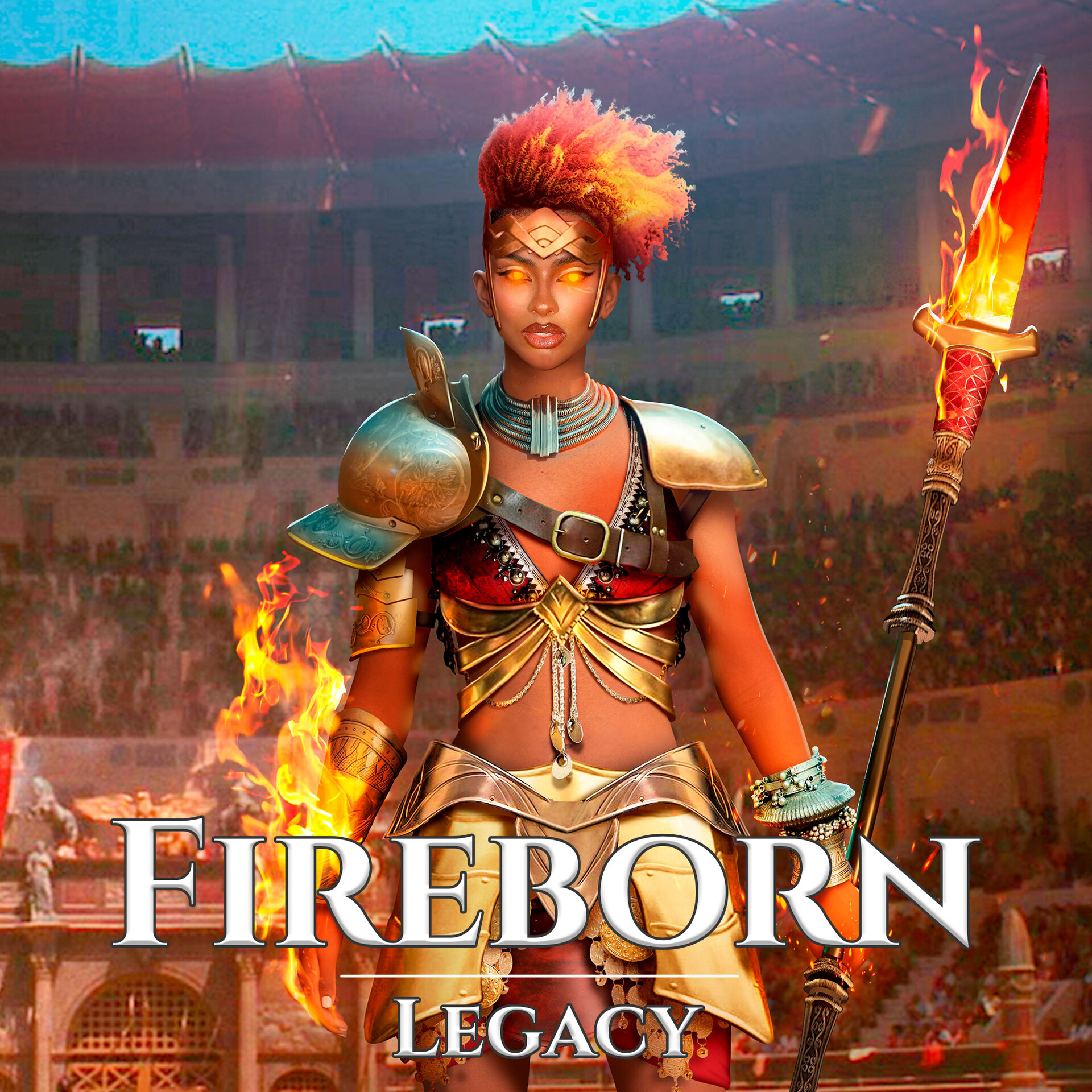 ArtStation - Fireborn Legacy - Zafira : The Grand Al Khazar arena