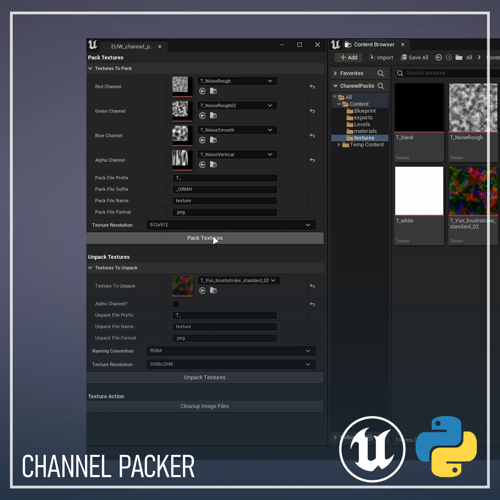 Work of Yun Li - Channel Packing Tool