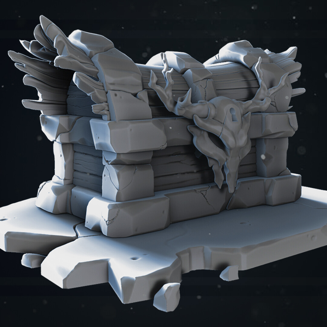 ArtStation - Stylized Chest