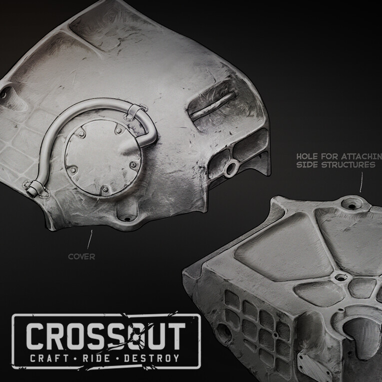 ArtStation - Hyperborea structural parts