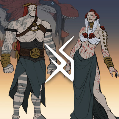 Matt Rhodes - DEAD gODS - Giants and Dragons