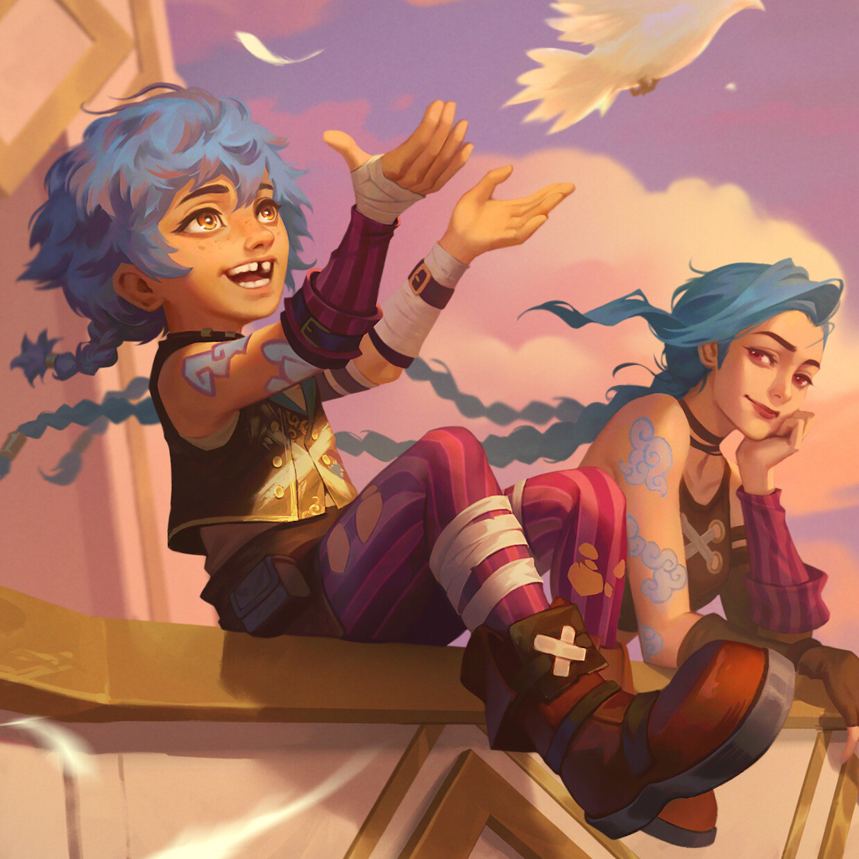ArtStation - Isha & Jinx