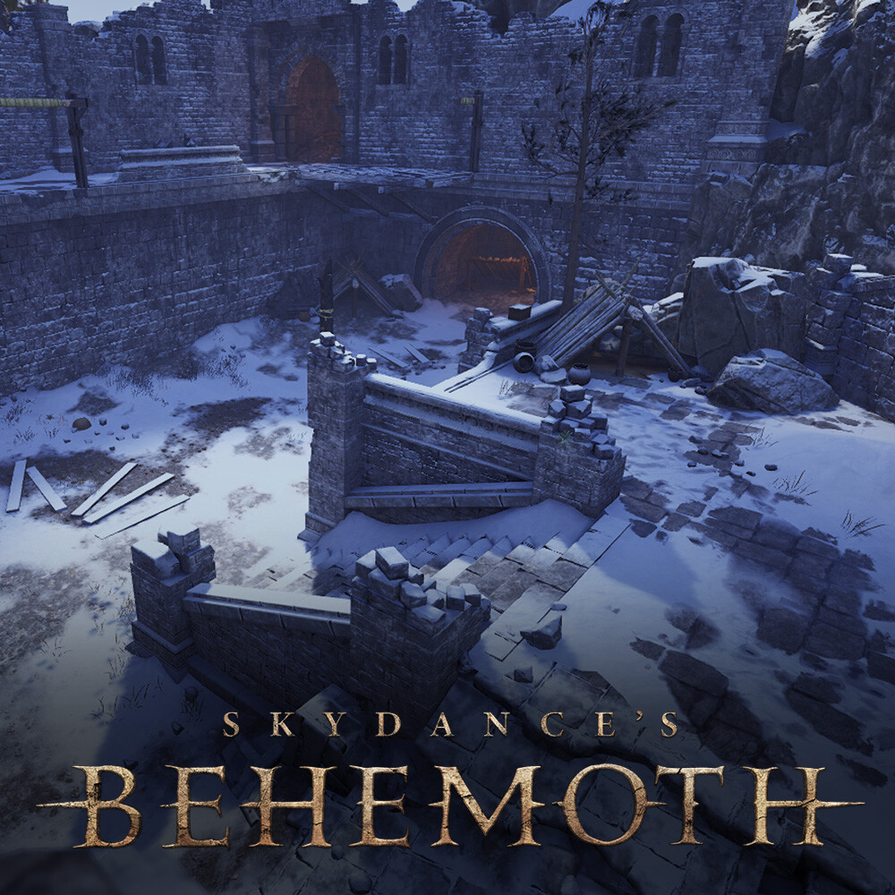 ArtStation - Skydance's Behemoth - ICE RIFT CASTLE