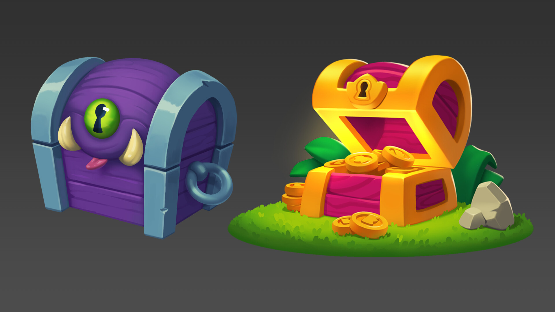 ArtStation - Prop Designs: Loot Boxes