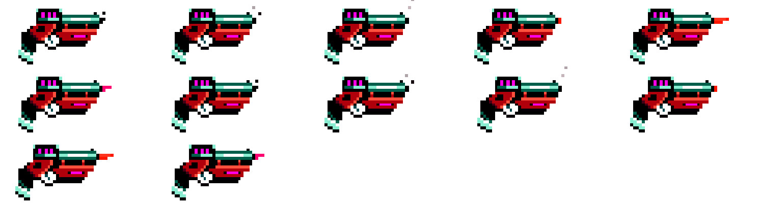 ArtStation - Weapon Sprites